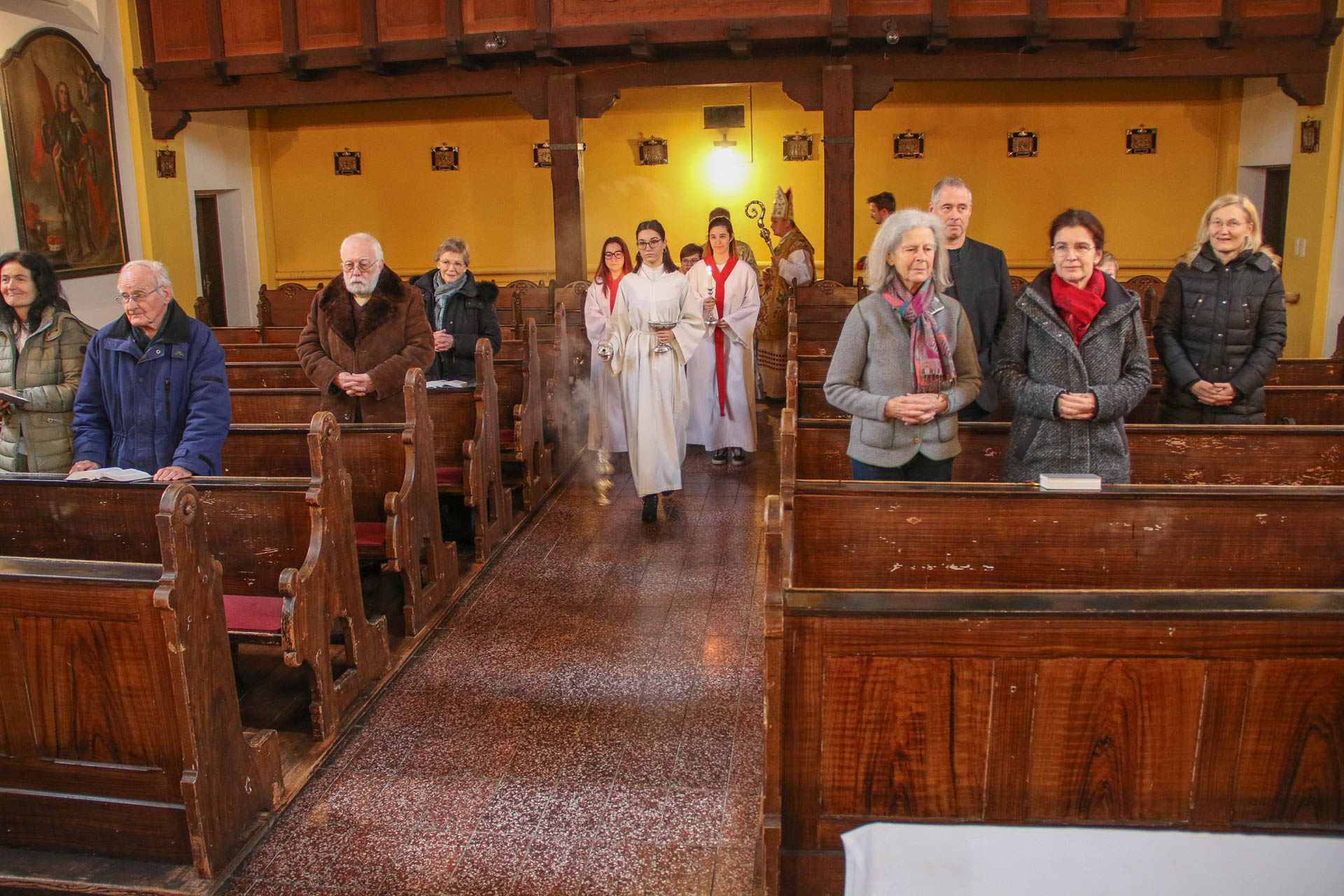 Eiserne Profess von Schw. Bernadette vom Kloster Goldenstein am 09.12.2022
