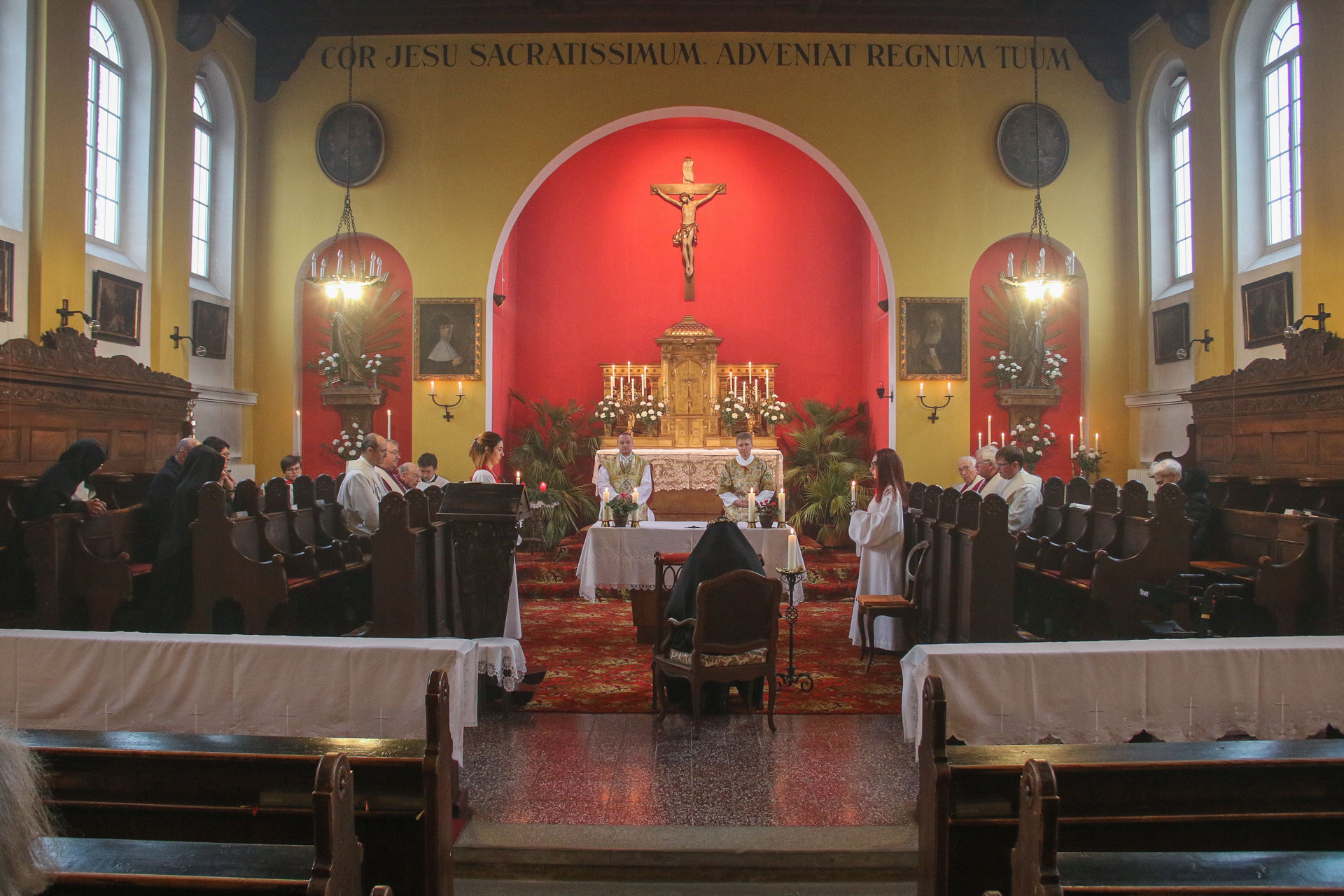 Eiserne Profess von Schw. Bernadette vom Kloster Goldenstein am 09.12.2022