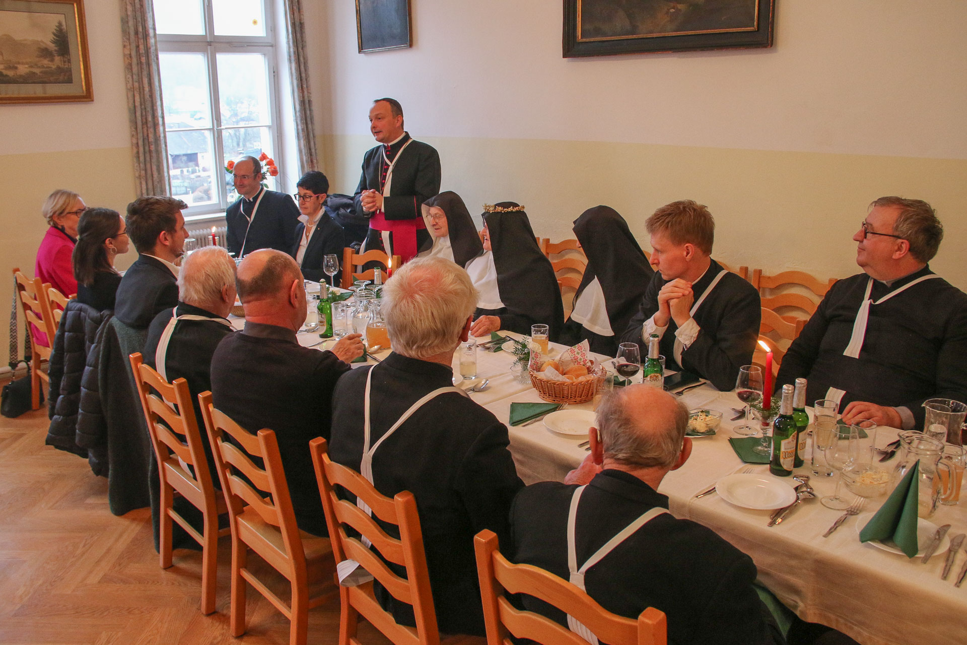 Eiserne Profess von Schw. Bernadette vom Kloster Goldenstein am 09.12.2022