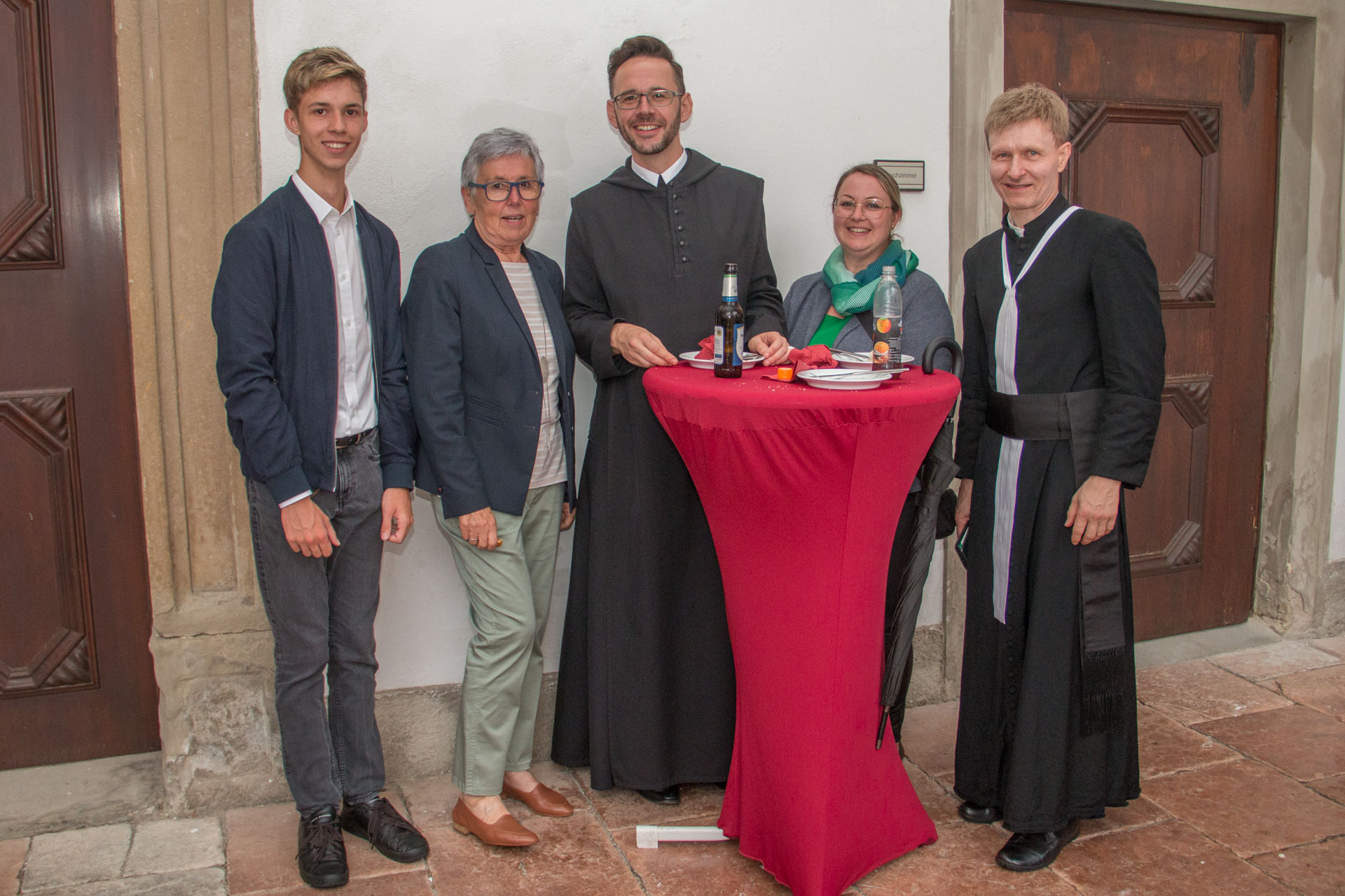 Erste Vesper zum Hochfest des Hl. Augustinus mit Einkleidung eines Novizen am 27.08.2023