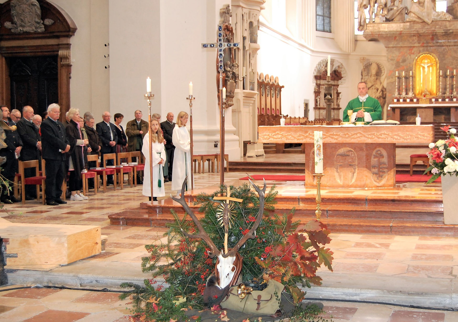 Hubertusmesse im Passauer Dom am 23.10.2022